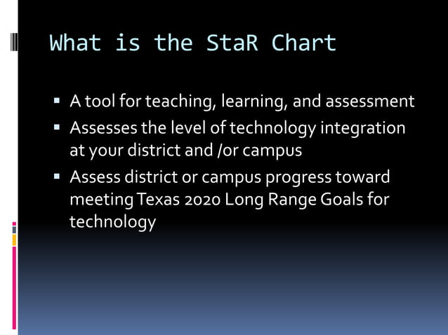 Sta r chart data | PPT