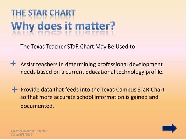 Star chart ppt | PPTX | Education