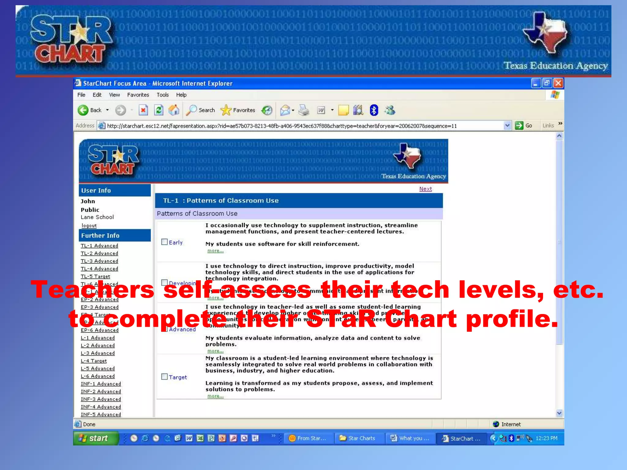 Star chart ppt | PPTX