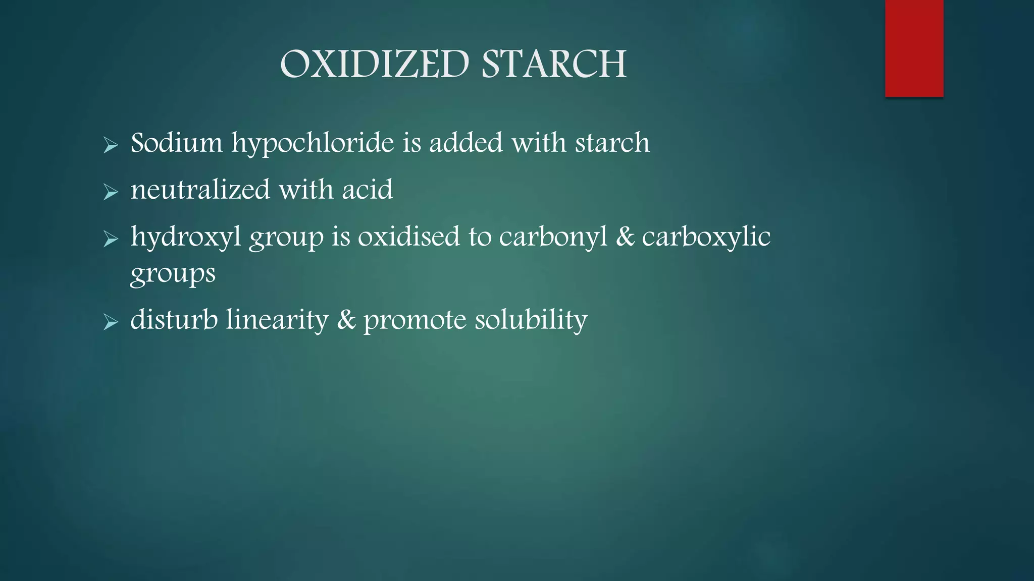Starch based materials | PPT
