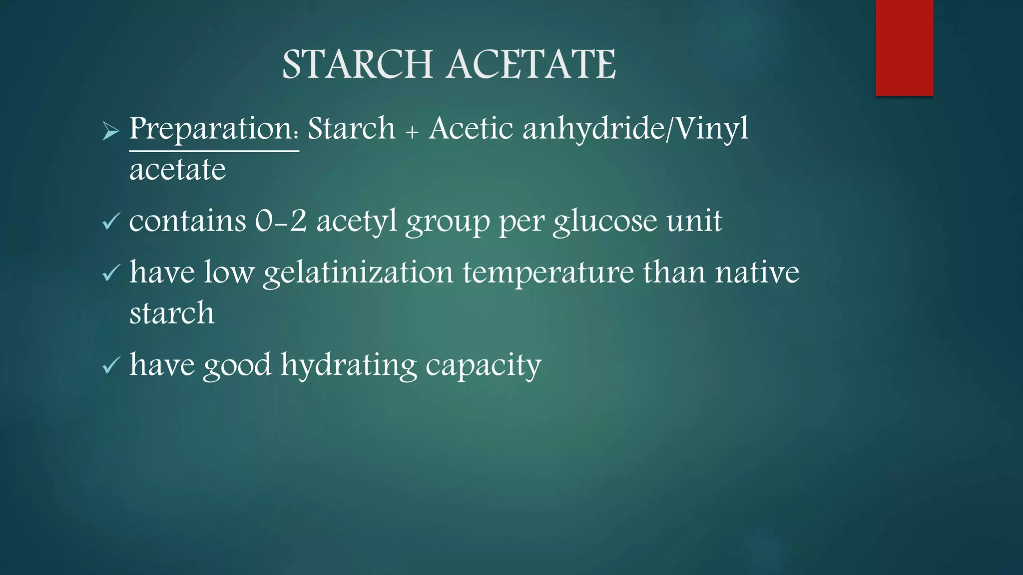 Starch based materials | PPT