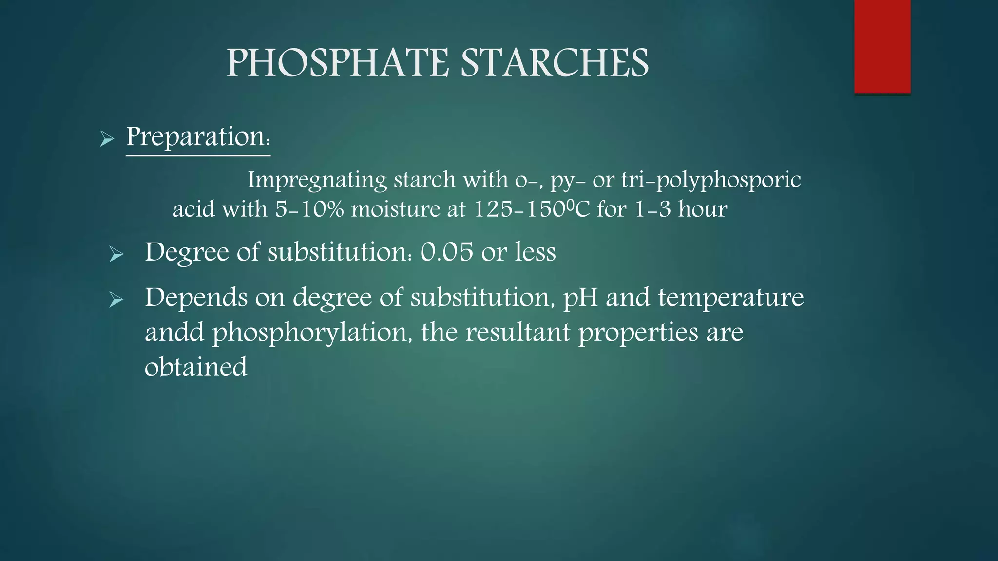 Starch based materials | PPT