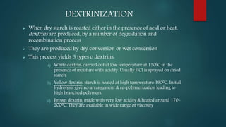 Starch based materials | PPT