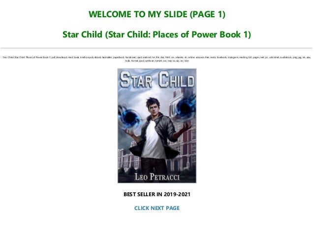 Read Book [PDF] Star Child (Star Child: Places of Power Book 1) FOR ANY ...