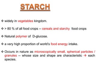 Starch | PPTX