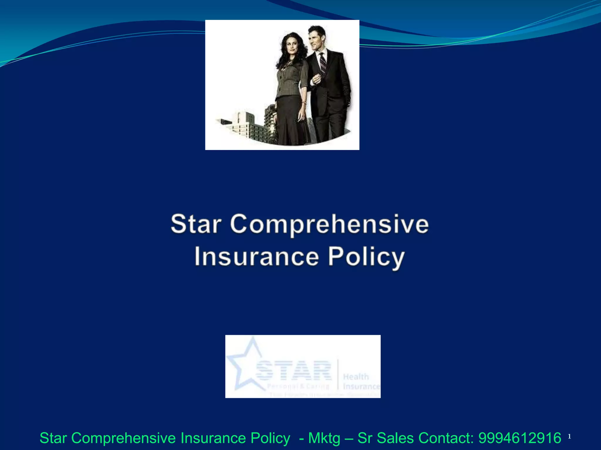 Star comprehensive health insurance presentation | PPTX