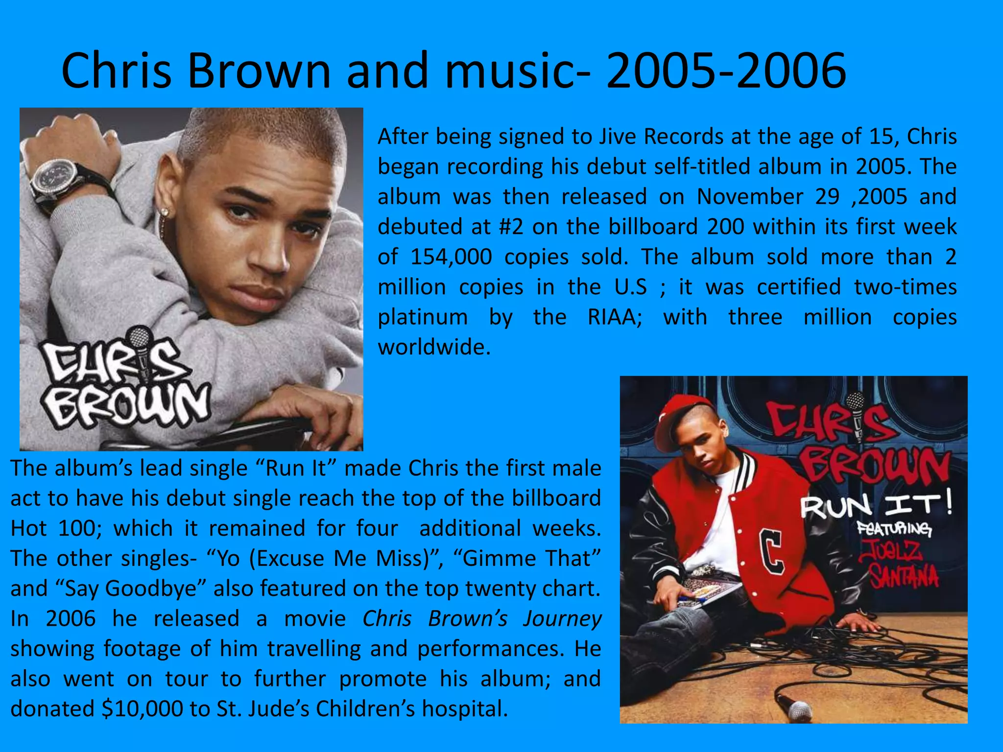 Star construction Chris Brown | PPT