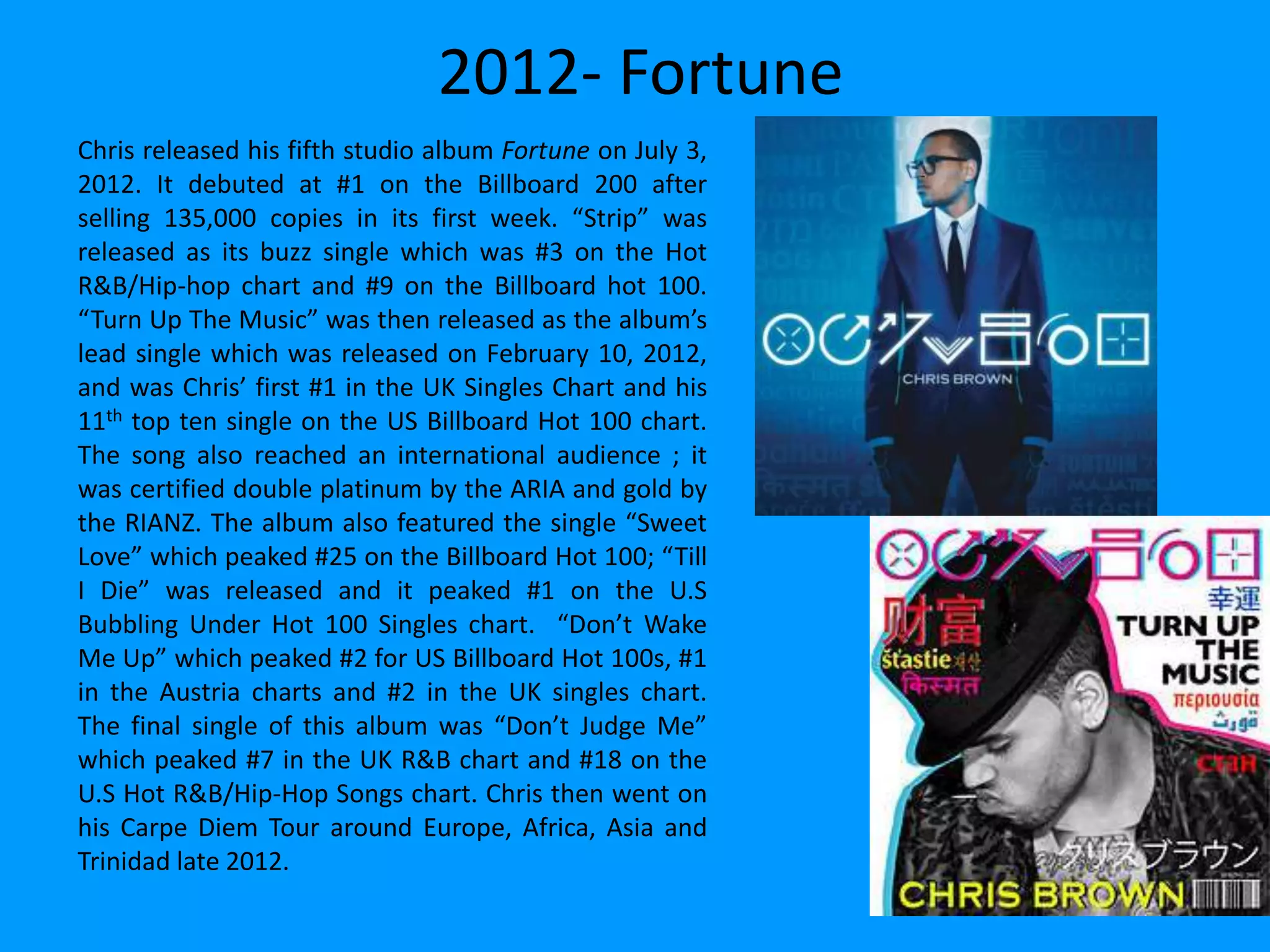 Star construction Chris Brown | PPT