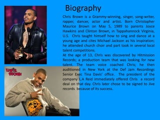 Star construction Chris Brown | PPT