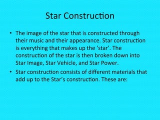 Star construction | PPT