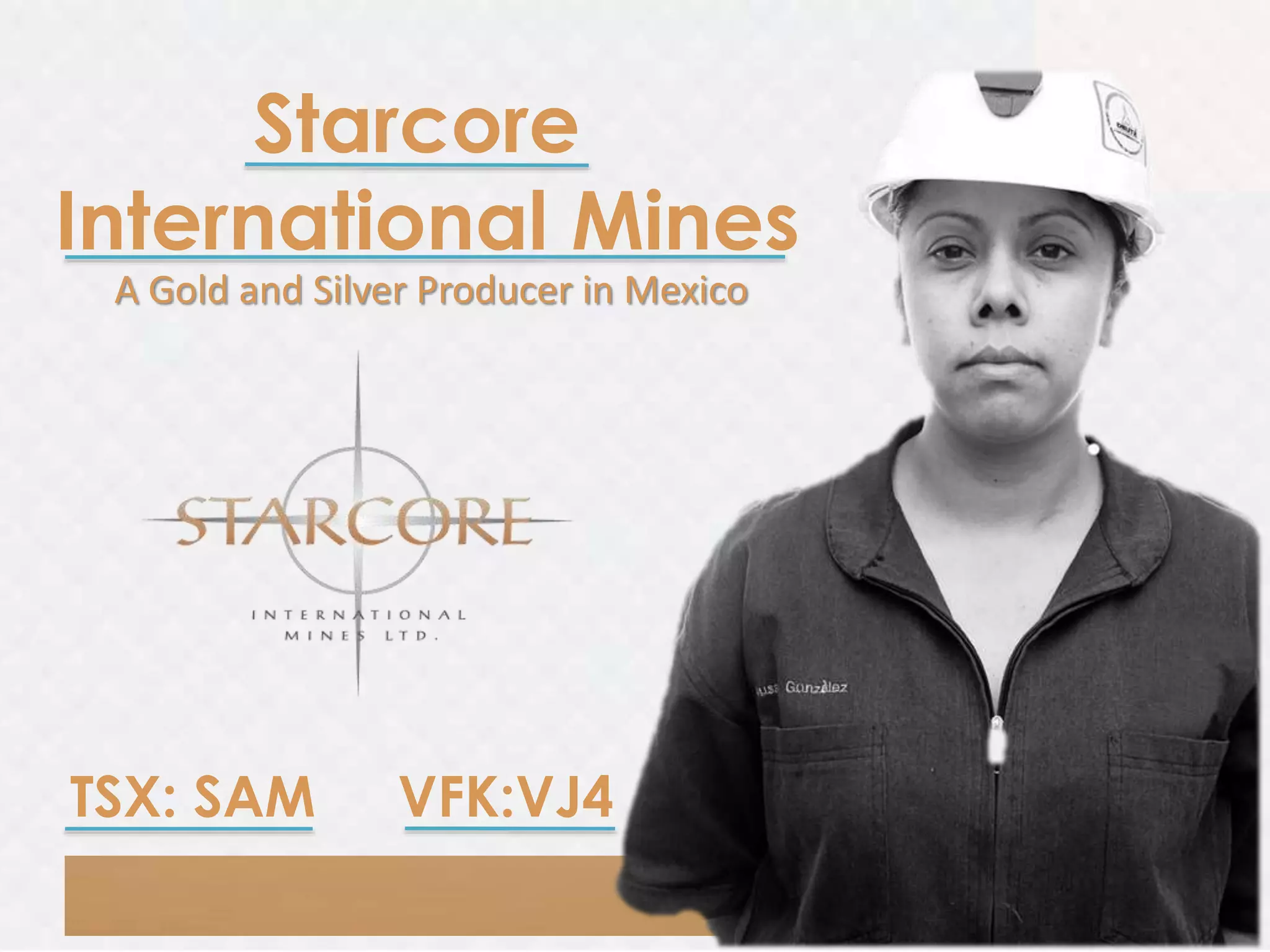 Starcore International Mines (TSX:SAM) August 2014 | PPT
