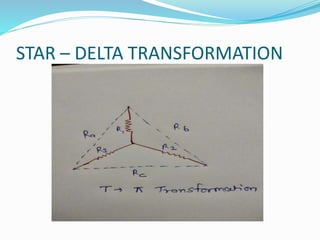 Star delta transformation | PPTX