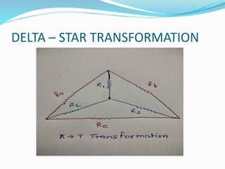 Star delta transformation | PPTX