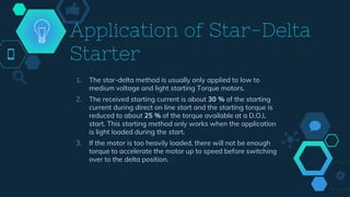 Star delta starter | PPTX
