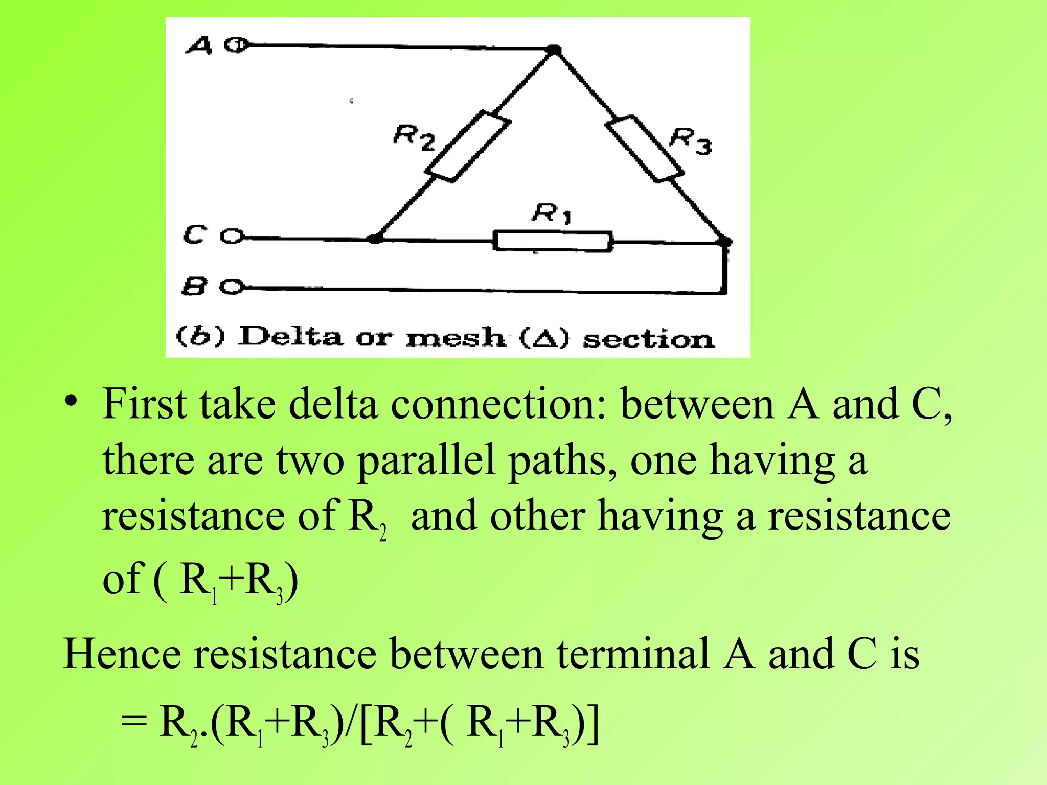 Star delta trsformation | PPT