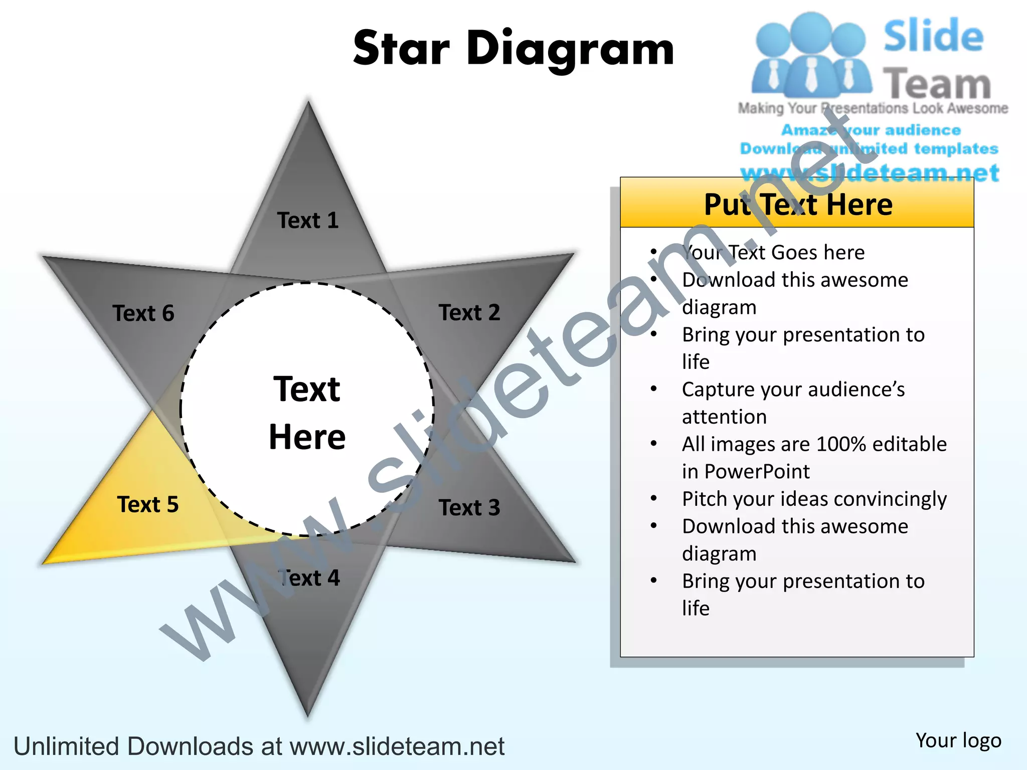 Star Graphic Organizer Example