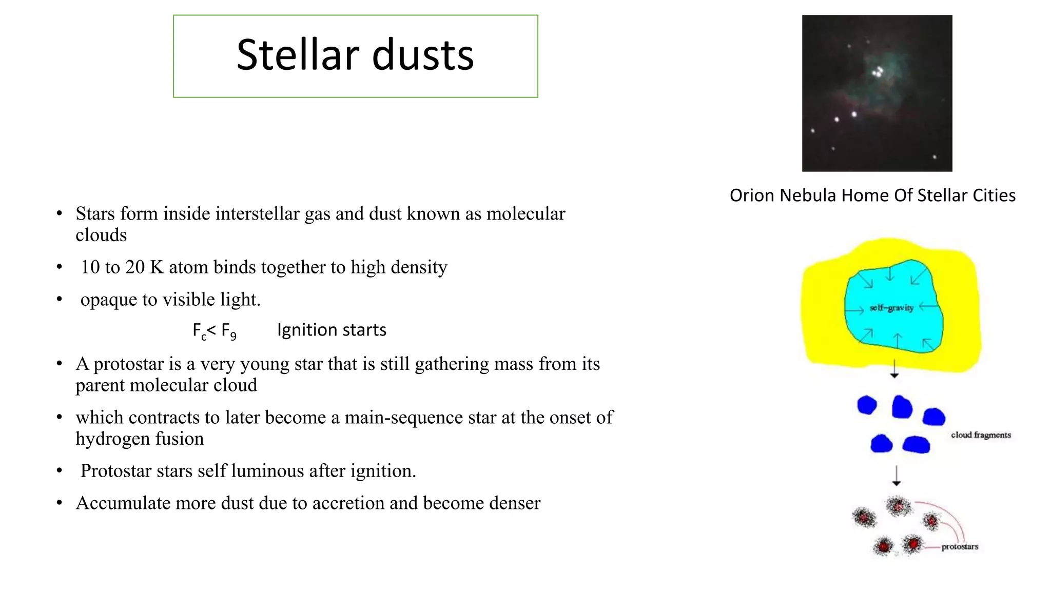 life cycle of stars | PPTX