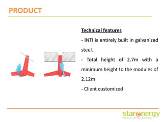 Starenergy presents INTI - Solar Charge Point | PPT