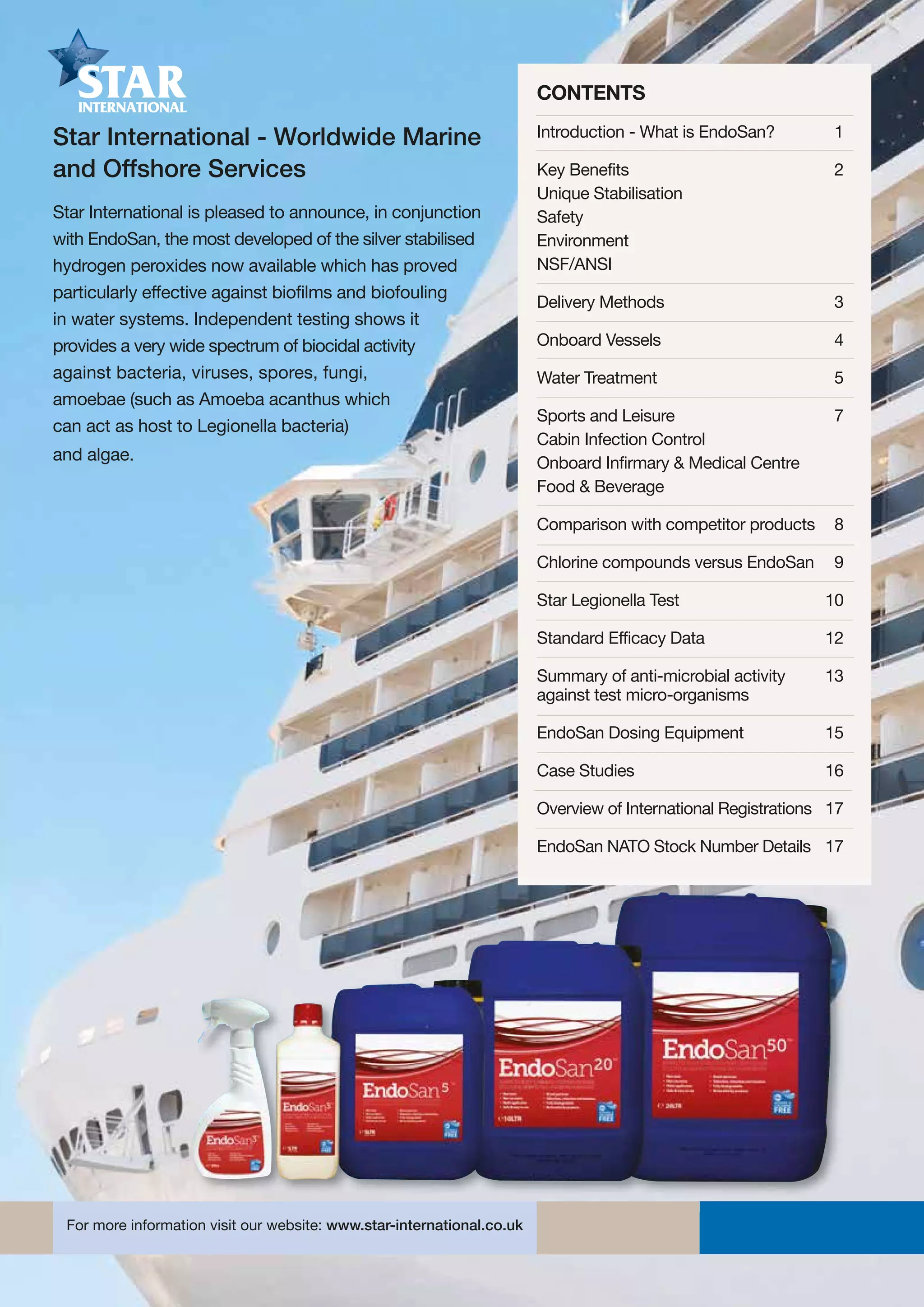 Star Endosan new brochure April 2016 | PDF