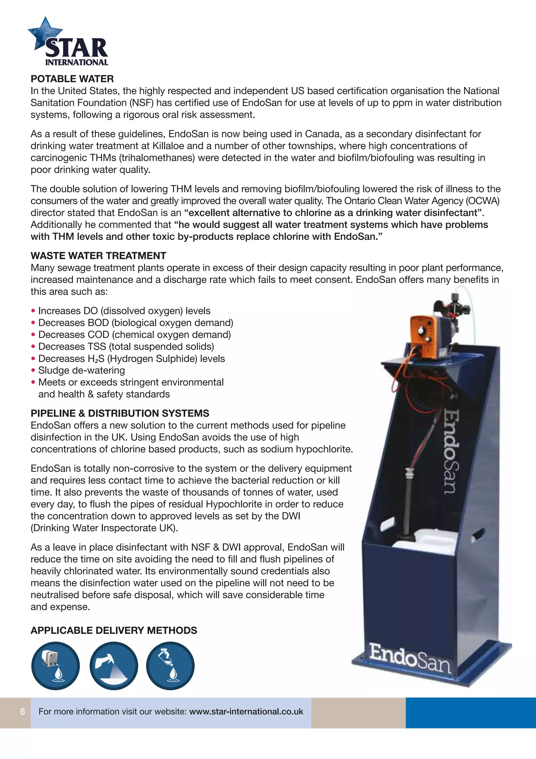 Star Endosan new brochure April 2016 | PDF