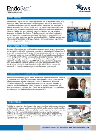 Star Endosan new brochure April 2016 | PDF