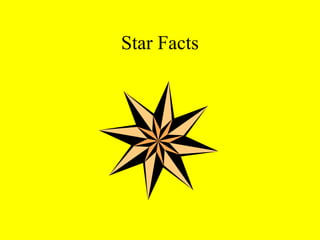 Star facts (science) | PPT