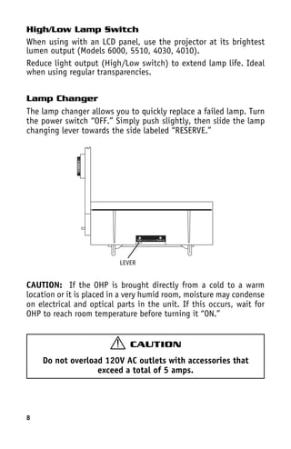 Starfire ohp user manual | PDF