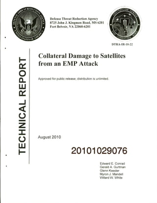 Starfish prime and EMP Attack collateral damages | PDF