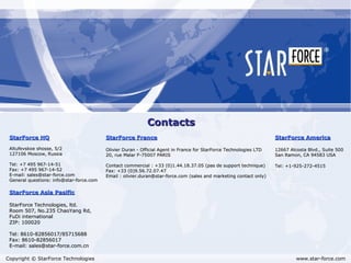 StarForce Disc | PPTX