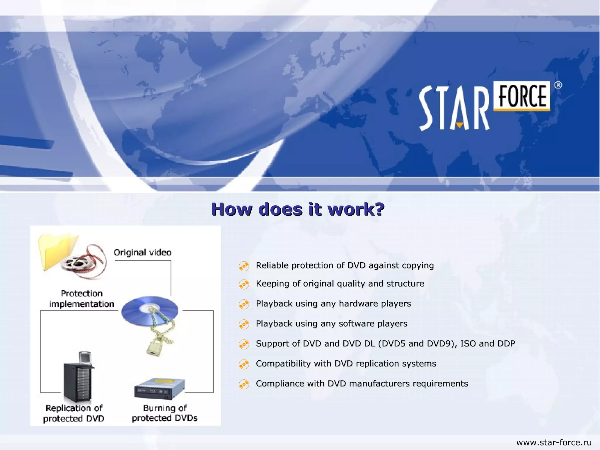 StarForce DVD Video (Eng) | PPT | Home Entertainment Systems | Consumer Electronics
