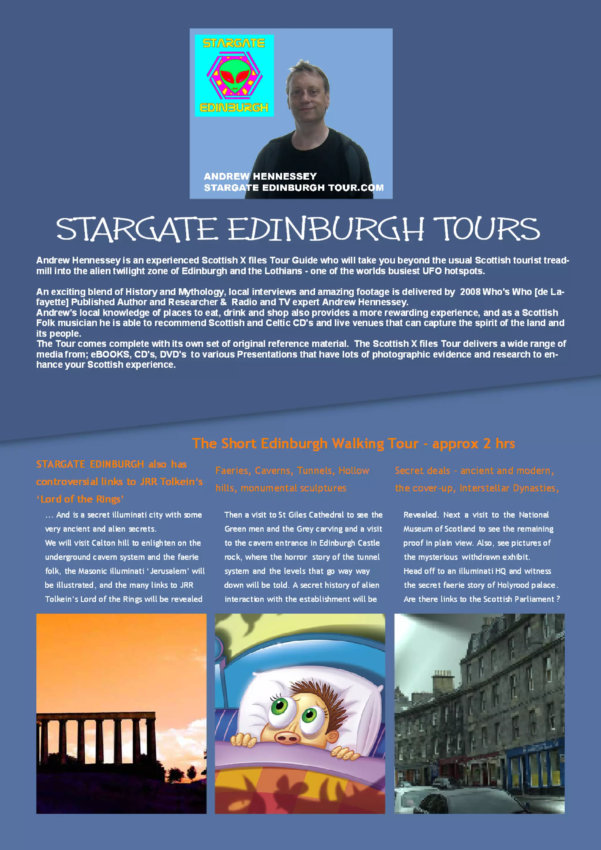 Stargate Edinburgh Tours Brochure | PDF