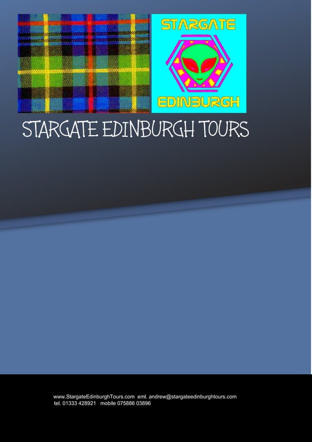 Stargate Edinburgh Tours Brochure | PDF