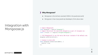 Using Stargate APIs for Cassandra-Backed Applications | PPT