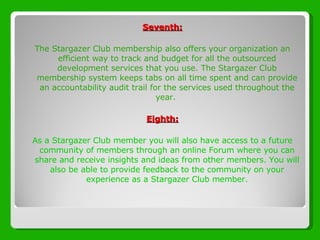 Stargazer Club Presentation | PPT