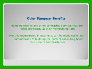 Stargazer Club Presentation | PPT