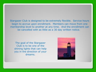 Stargazer Club Presentation | PPT