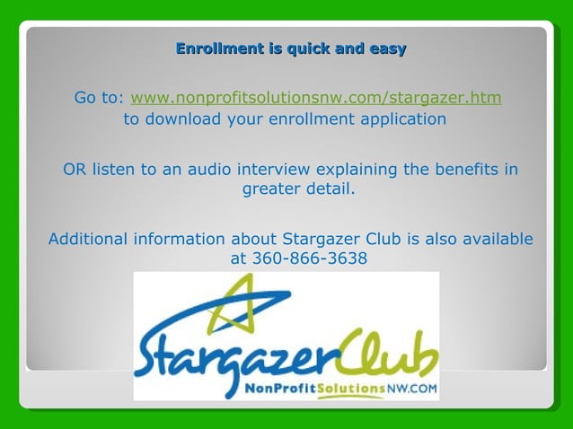 Stargazer Club Presentation | PPT