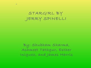 Stargirl By Jerry Spinelli Quotes