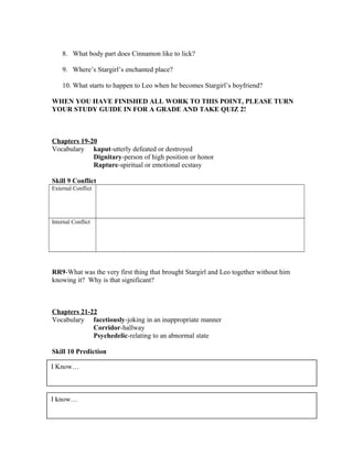 Stargirl study guide | DOC