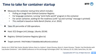 Build and Run Containers With Lazy Pulling - Adoption status of containerd Stargz Snapshotter ...