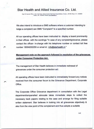 Star health allied company profile | PDF