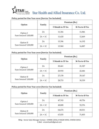 Star health wedding gift policy [pregnancy cover] | PDF