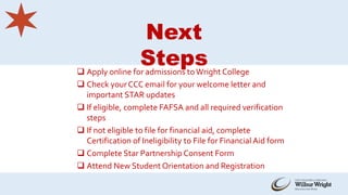 Star Scholarship Information Session | PPTX