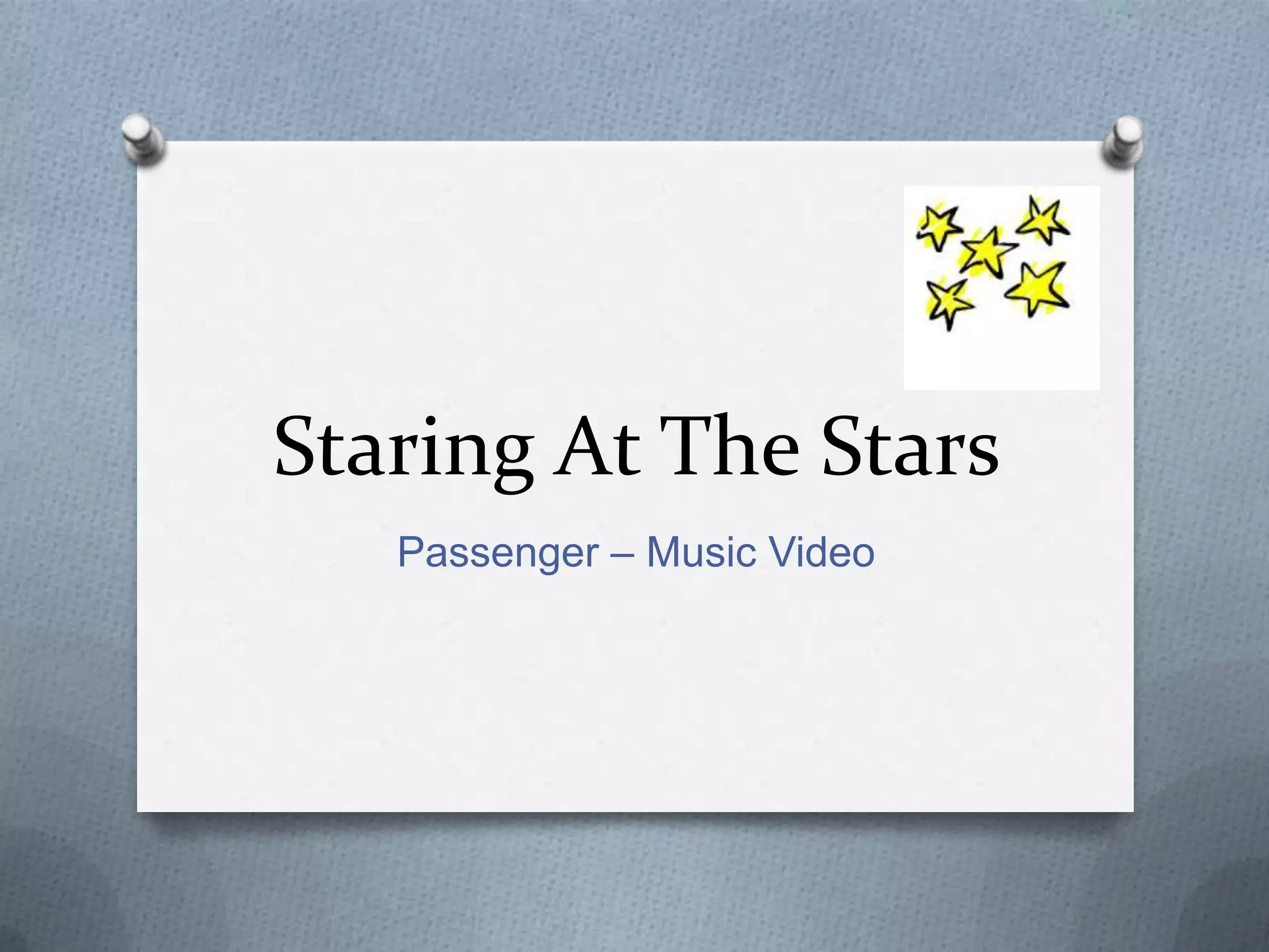 Staring at the stars | PPT