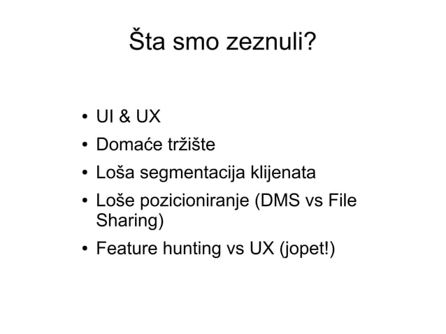Starit meetup #11 - NetDokumenti | PDF