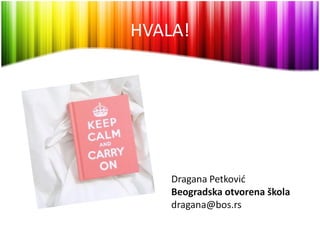 Stari Vs Novi Mediji - Dragana Petković | PPT