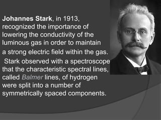 Stark Effect_Splitting of Spectral lines due to Electric Field.ppt