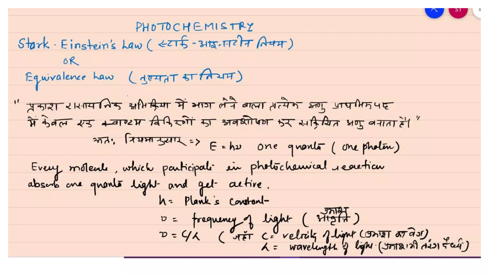 Stark Einstein Law.pptx