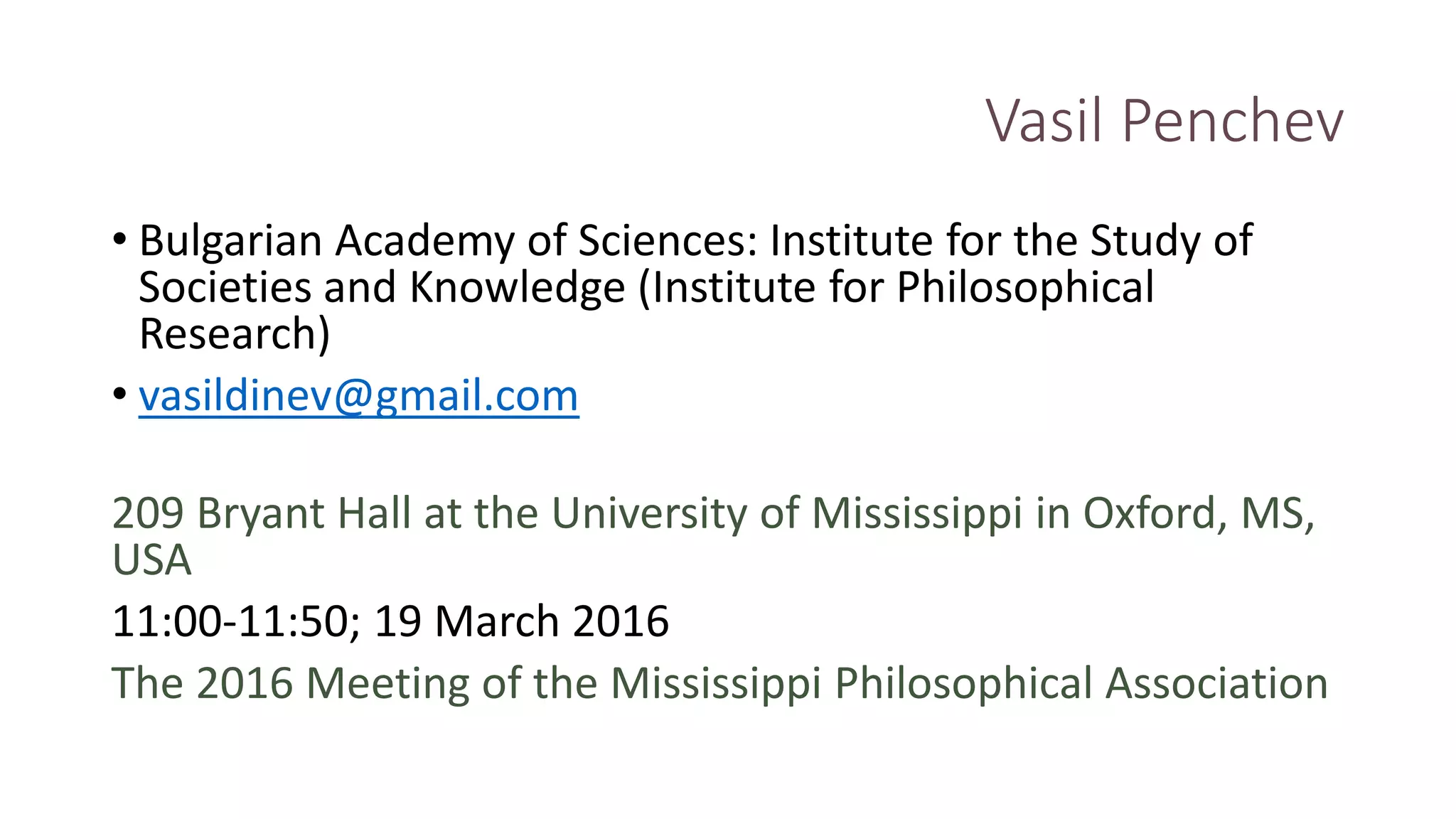 Intention and attention: Intension, extension, and “attension” of a ...