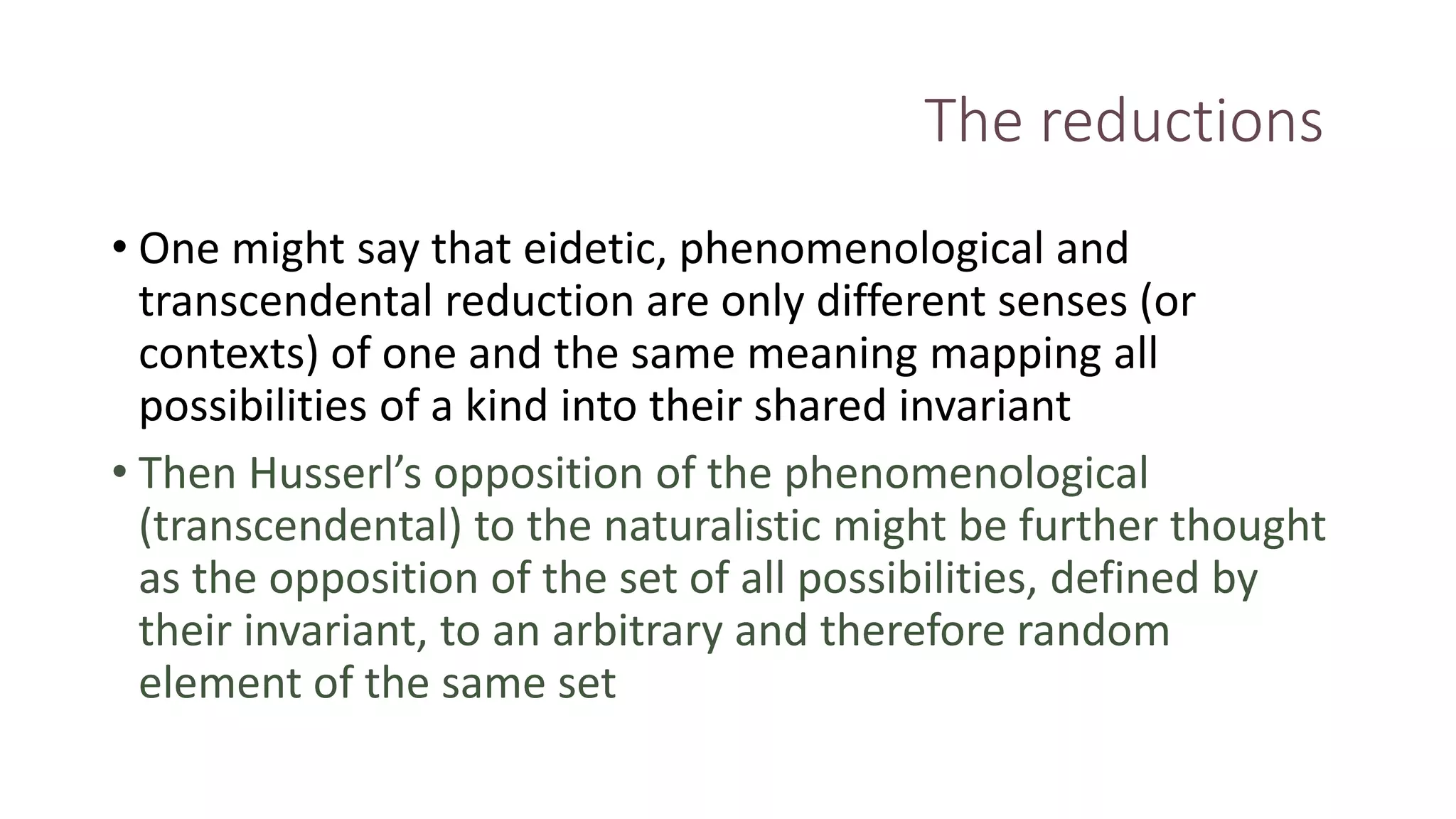 Intention and attention: Intension, extension, and “attension” of a ...